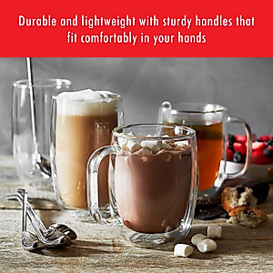 ZWILLING J.A. Henckels Coffee Mug 2 Piece, Clear