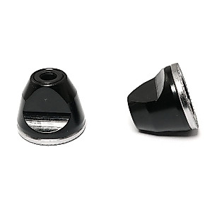 Pro Bamboo Kitchen 2pcs Bicycle Quick Release Lever Nut M5 Screw Non-Slip Nut Mountain Bike Quick Release Shaft All Aluminum Alloy Nut for Fixed Gear Road Bike Modified Parts