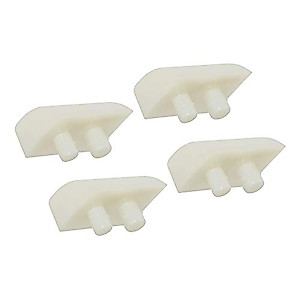 prime&swift AXV414P Pool Pod Shoes Clear Pool Pod Feet Clear-4Pack