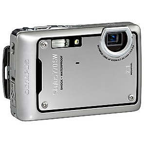 Olympus Stylus 770SW 7.1MP Digital Camera with 3x Optical Zoom (Silver)