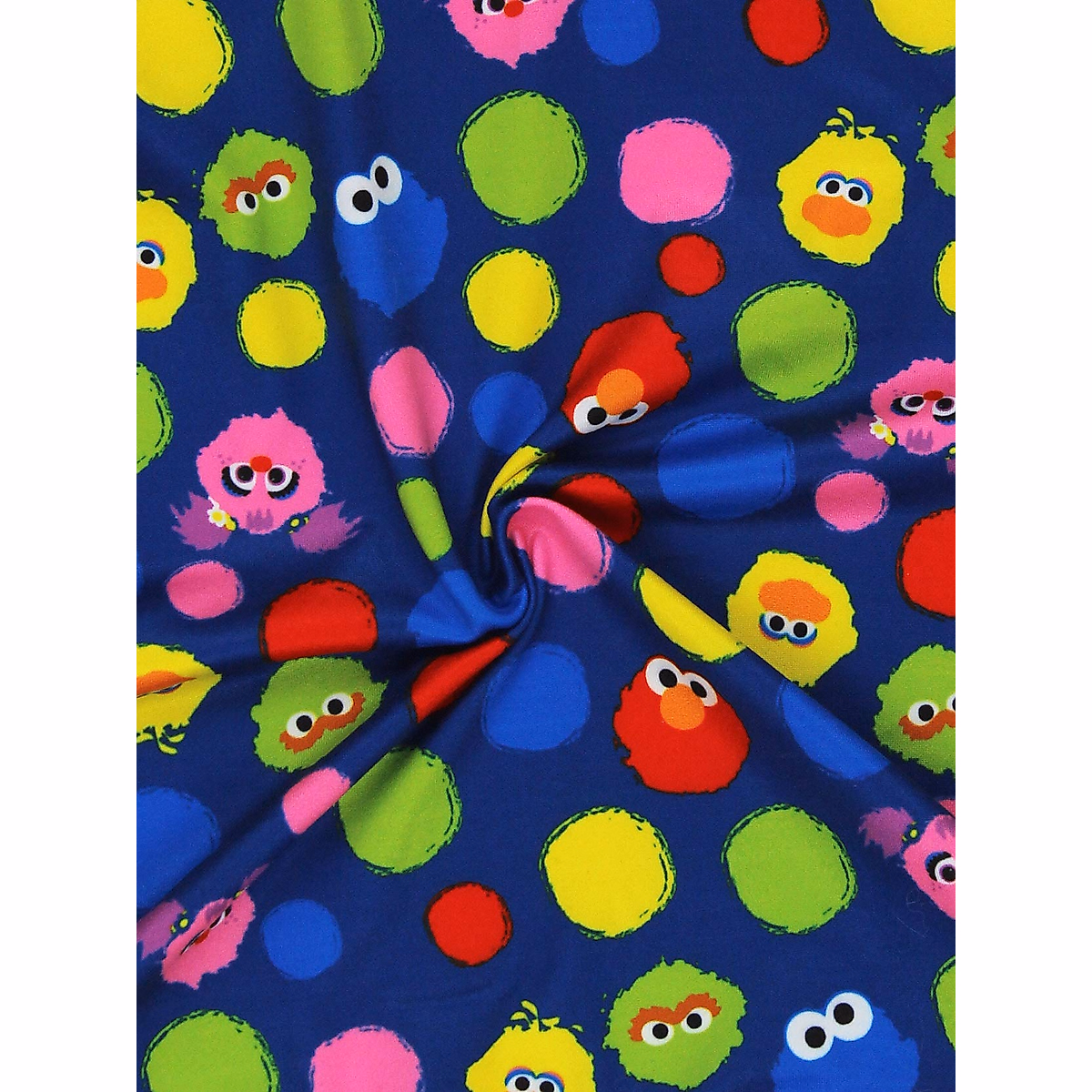 Isaac Mizrahi Loves Sesame Street Elmo Baby Toddler Fit and Flare Soft Dress (4T, Toddler Multicolor)