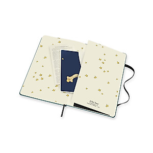 Moleskine Limited Edition Le Petit Prince 18 Month 2021-2022 Weekly Planner, Hard Cover, Large (5" x 8.25"), Roses