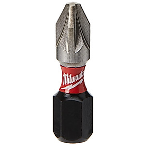 Milwaukee 4932472041 PZ2 25 Piece Shockwave Screwdriver Bits 25mm