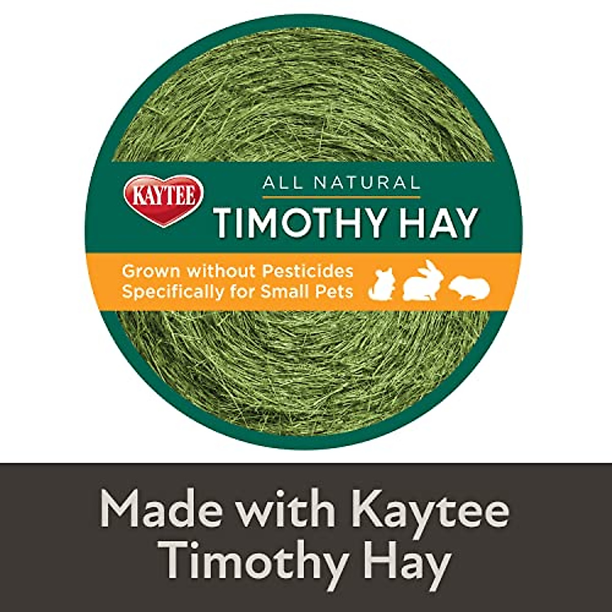 Kaytee Field+Forest Mini Hay Bales Rose 3.5 Ounces
