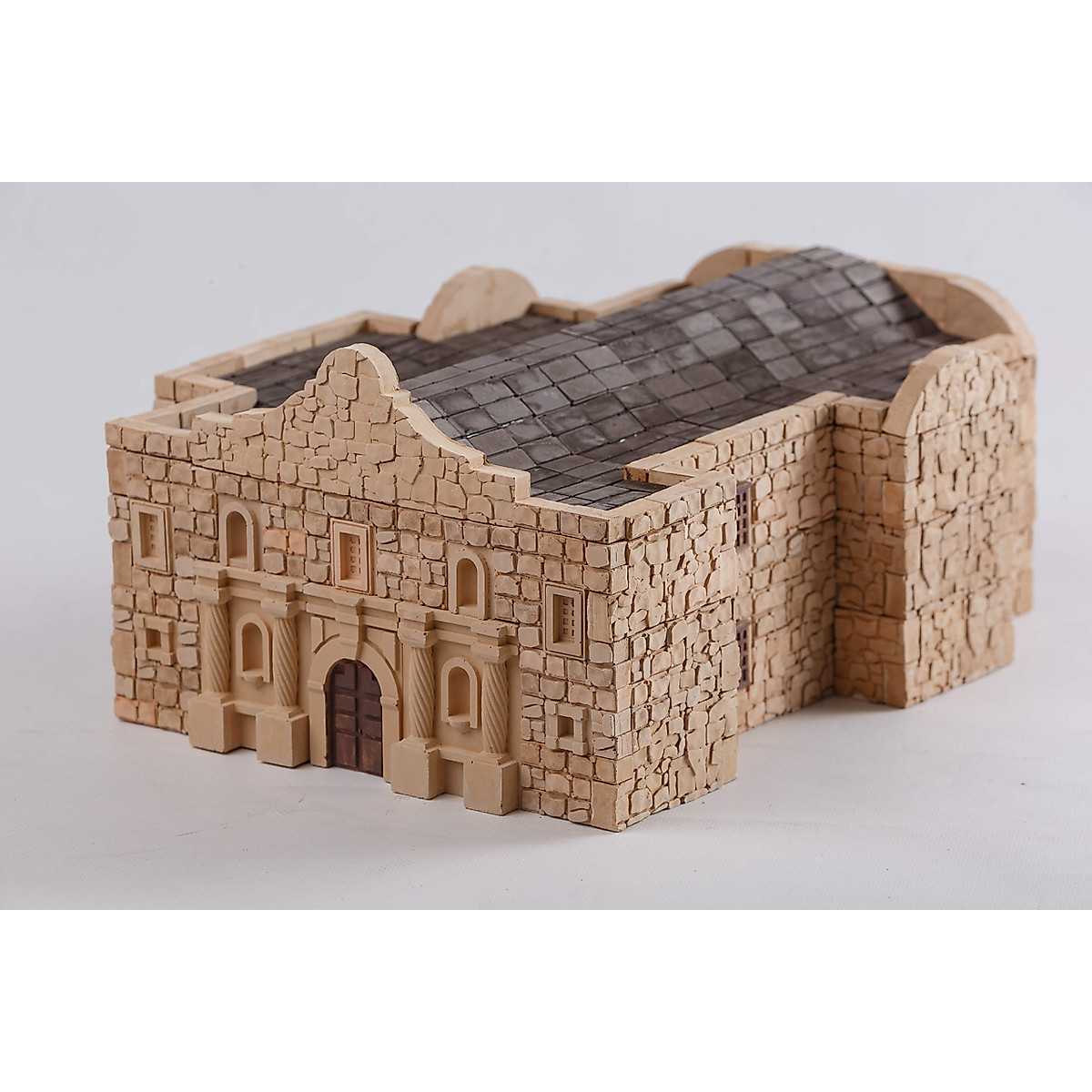 Wise Elk Toy Fort Alamo Construction Set, Real Plaster Bricks, Gypsum Reusable Building kit, 510 Pieces, Educational Gift (70491)