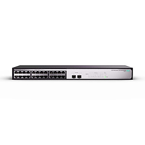 HPE OfficeConnect 1420 24-Port Gig Unmanaged Switch-24 x GE 10/100/1000 + 2 SFP (JH017A#ABA)