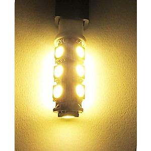 10 Pack LED Bulbs T10 Landscape Light Low Voltage 12v AC/DC Warm White Flicker-Free, Non-Polarity,