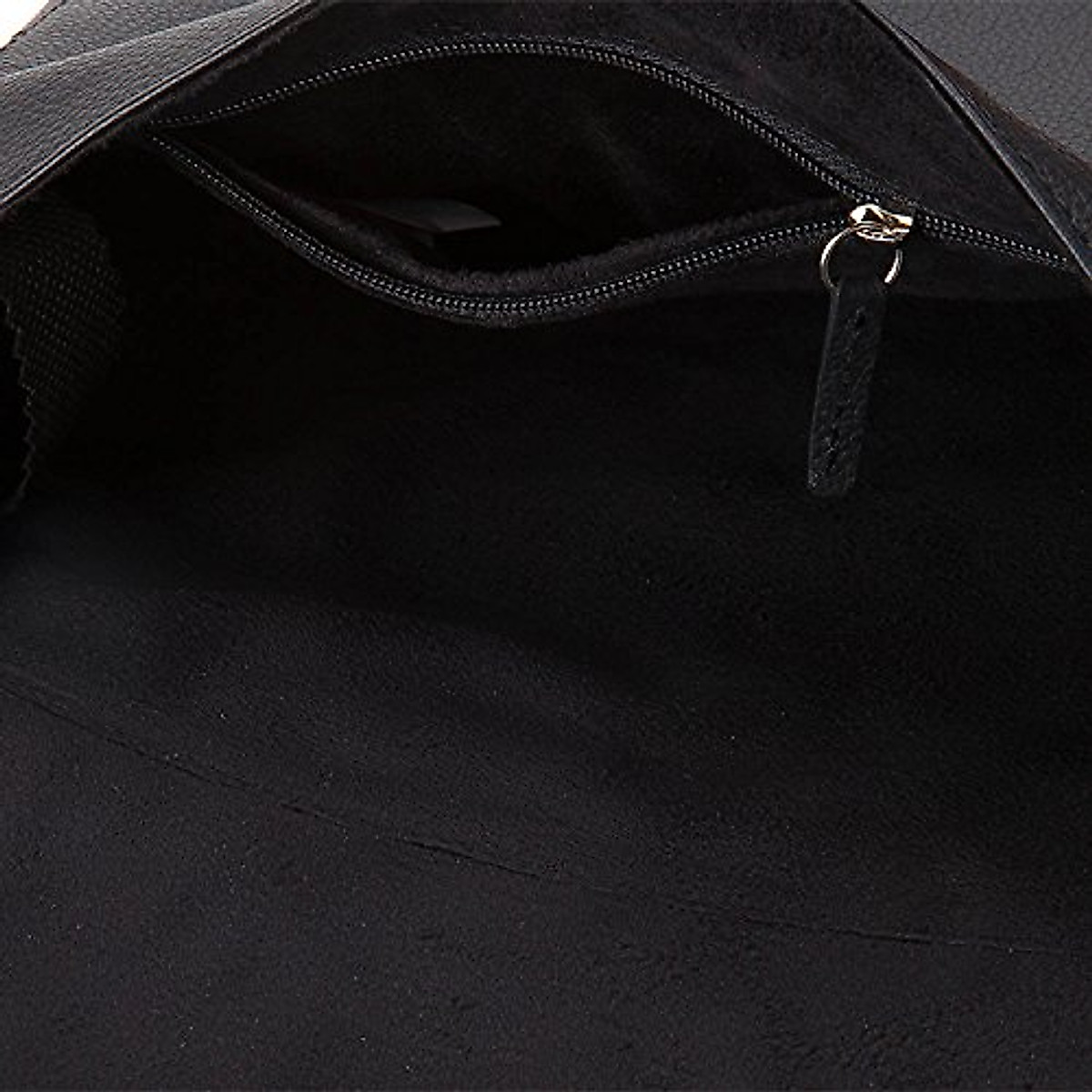 Moleskine Classic Leather Reporter Bag, Black