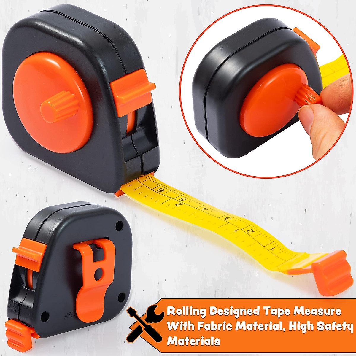 JOYIN 32PCS Kids Tool Set, Pretend Play Toddler Tool Toys with Construction Backpack Costume & Electronic Toy Drill for Boy Girl Halloween Present Birthday Dress Up Party