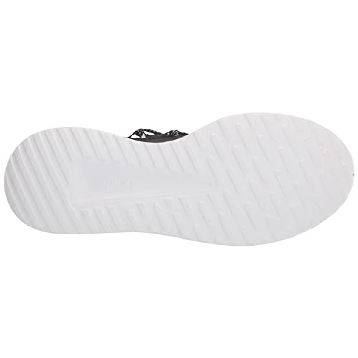 adidas Men's Lite Racer Adapt 5.0 Running Shoe, White/Black/White, 9.5