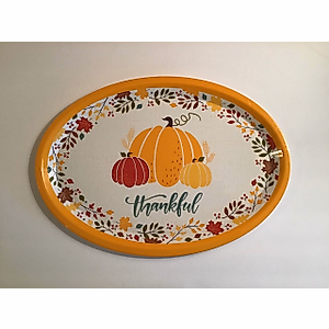 Autumn Harvest Serving Platter (Pumpkin)