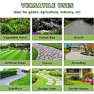 LGJIAOJIAO 3ftx50ft Weed Barrier Landscape Fabric Heavy Duty，Weed Block Gardening Ground Cover Mat, Weed Control Garden Cloth ，Woven Geotextile Fabric for Underlayment，Commercial Driveway Fabric