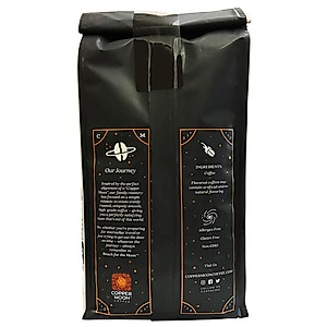 Copper Moon Whole Bean Coffee, Dark Roast, Sumatra Blend, 5 Lb