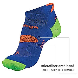 Balega Hidden Dry Moisture Wicking Performance No Show Athletic Running Socks for Men and Women (1 Pair),Black, Large, New Black