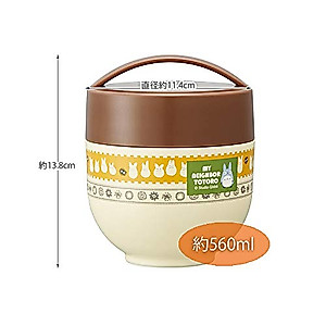 heat insulation lunch box bowl type lunch jar 540ml My Neighbor Totoro Ghibli LDNC6