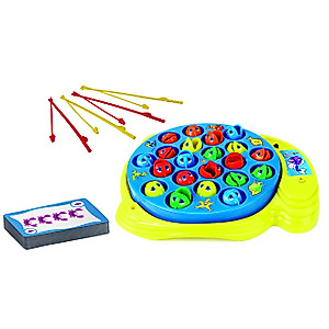 Pressman 58 Let's Go Fishin' Combo Game, Includes Go Fish Card Game