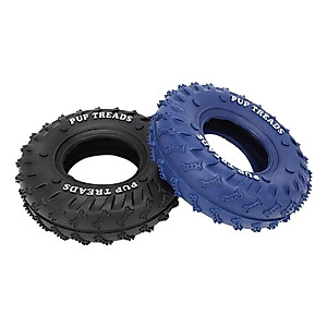 Yosoo Rubber Tire Dog Chew Toy Safe for Medium Large Dogs Rubber Pet Chew Toy