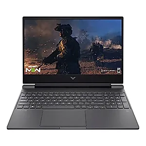 2022 HP Victus Gaming Laptop, 15.6" FHD 144Hz Display, 12th Gen Intel 8-Core i5-12450H, GeForce GTX 1650, 16GB RAM, 512GB SSD, USB-C, HDMI, RJ45, SD Card Reader, WiFi 6, Backlit Keyboard, Win 11