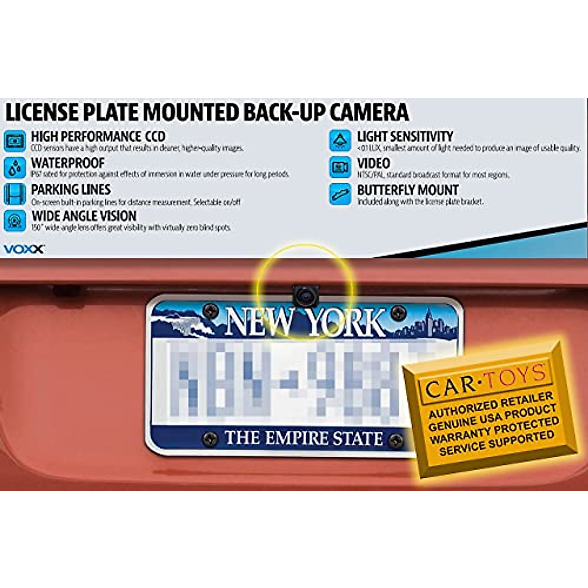 Sony XAV-AX3200 Car Stereo Safe Driver's Bundle w/ ACAM4 Backup Camera. Apple CarPlay & Android Auto 6.95" 2-DIN Head Unit, SiriusXM Ready Multimedia Receiver, Bluetooth Hands-Free Calling & Streaming