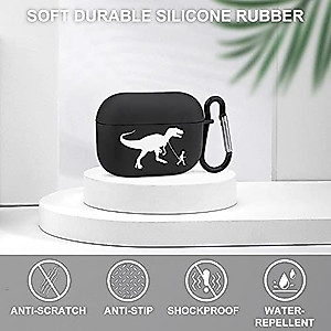 T-Rex Pet Dinosaur Case for Apple AirPods Pro Headset Cover Headphone Protective Shockproof Cover Cases