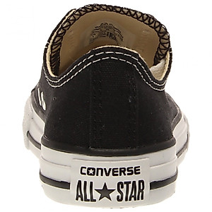 Converse Chuck Taylor All Star Lo Canvas Sneaker,Black,size Youth US 2