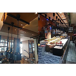 Food Insulation Lamp Commercial Food Warmers, 170mm, Retractable Food Heating Lamp High Power Commercial Hotel Kitchen Equipment Restaurant Supplies (Color : Silver)