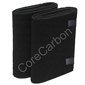 CoreCarbon 2-Pack Exact Fitment Pre-Filter Designed to Fit Honeywell 29500 or FOUR HRF-F1 (Labeled "F") HEPA Air Purifier Round Replacement Filters