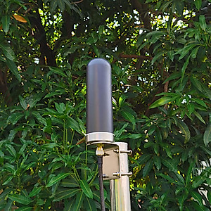 Omni Directional 5G 4G LTE 2.4GHz 5.8GHz WiFi Hotspot Cellular Antennas Outdoor High Gain 10dBi Wideband 698-6000MHz Antenne for Routers/Modem/Signal Boosters