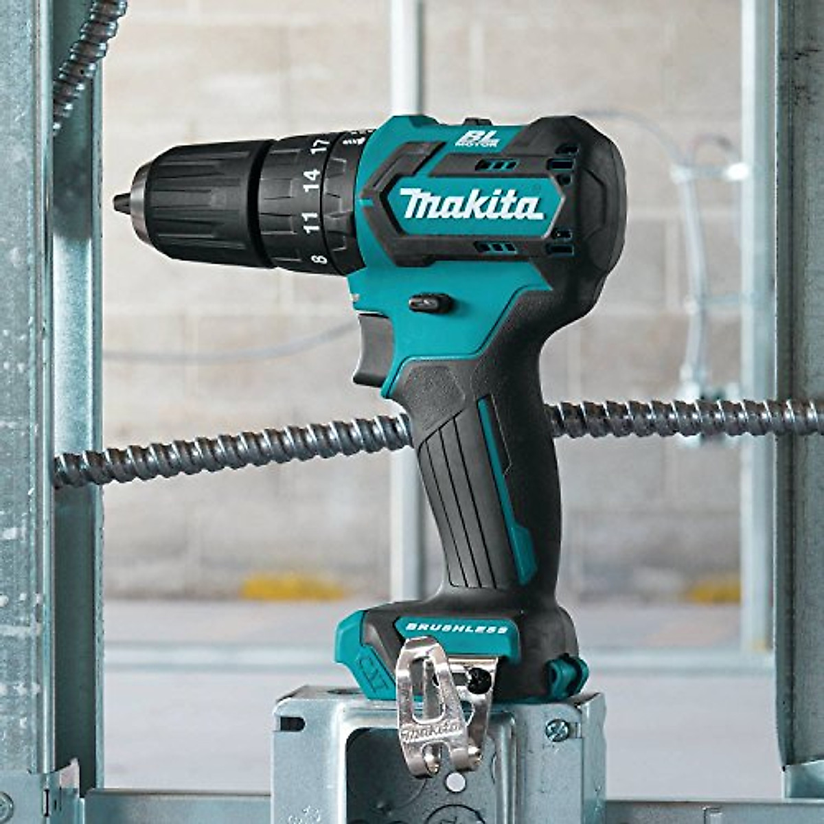 Makita PH05Z 12V max CXT Lithium-Ion Brushless Cordless 3/8" Hammer Driver-Drill, Tool Only