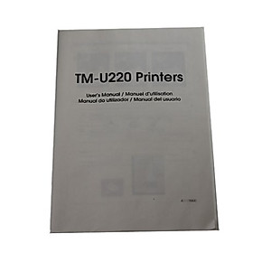 Epson TM-U220B, Impact, Two-color printing, 6 lps, Ethernet, Auto-cutter, Auto-Status, PS-180 Power supply, Dark Gray