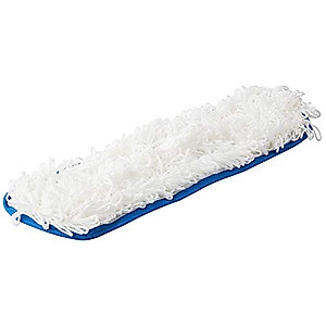 Rubbermaid Commercial Products 6" Flow Finish Pad, Blue, for Janitorial/Professional Cleaners and Heavy-Duty industrial Cleaning/Finishing on Hard-Wood/Tile/Vinyl/Other Floor Sufaces