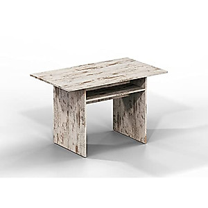 Casabianca Furniture RITZ Vintage White Wash Extendable Console/Dining Table by Talenti Casa,