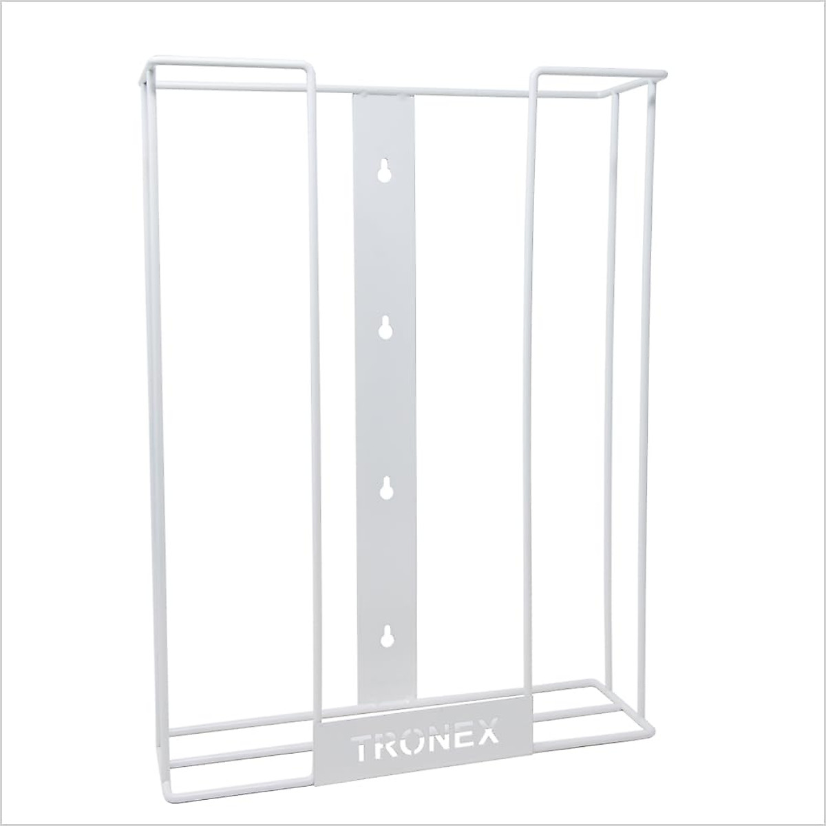 Tronex Triple Wall Mount Glove Dispenser Racks - 3 Wire Rack Holder for Disposable Gloves and Napkins - Durable Metal Organizer for Healthcare Industry (5)