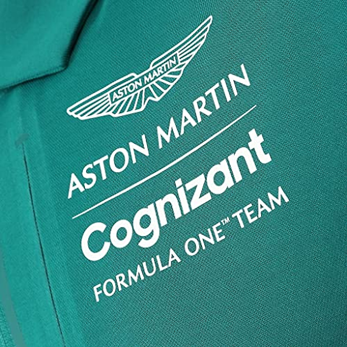 F1 Aston Martin Cognizant 2022 Men's Team Polo Shirt (XS) Green