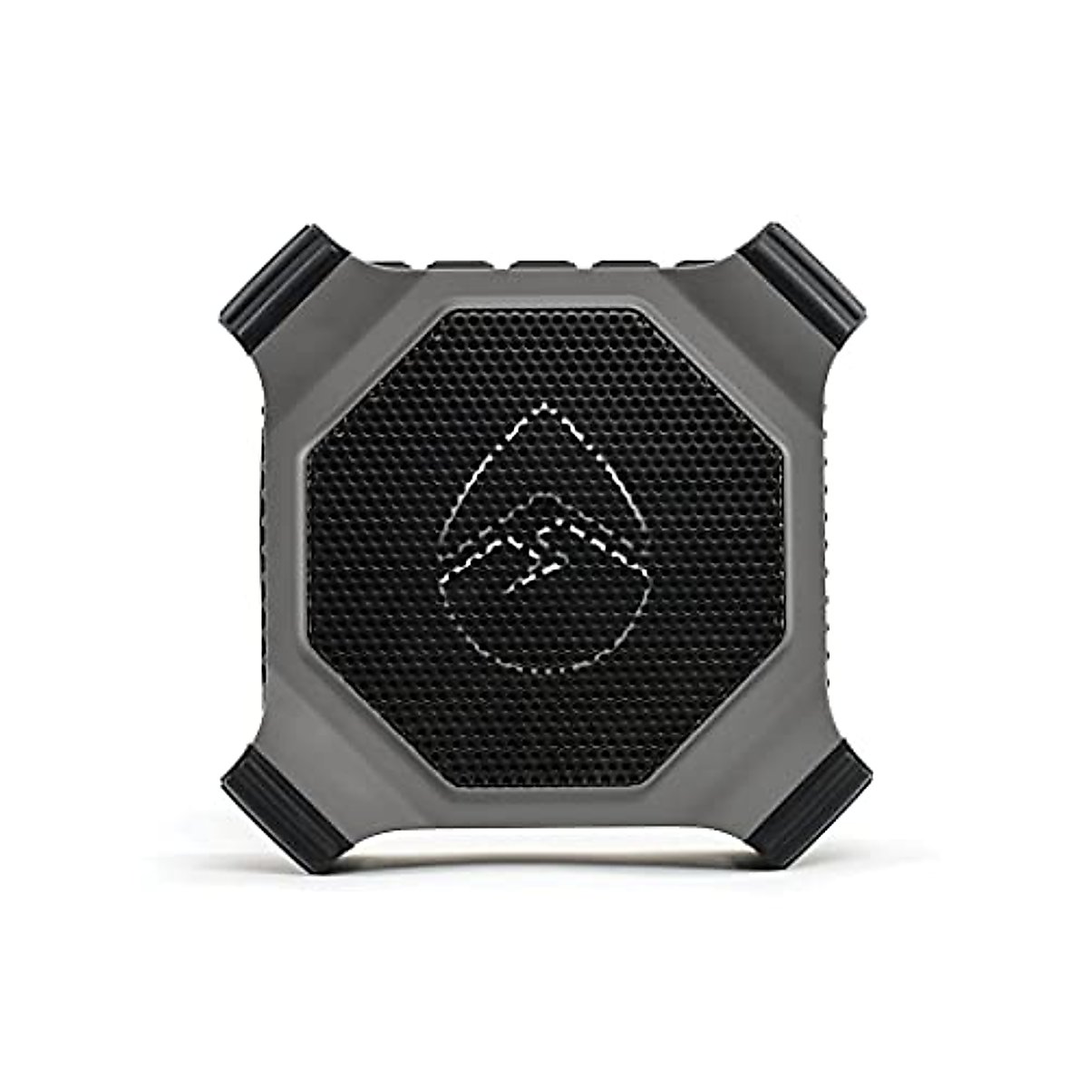 ECOXGEAR EcoEdge Plus GDI-EXEGPL410 Rugged Waterproof Floating Portable Bluetooth Wireless 20 Watt Smart Speaker with Bottle Opener and LED Party Lights (Gray) (Renewed)