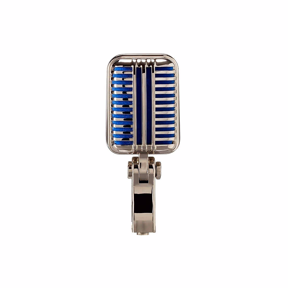 Monoprice Memphis Blue Classic Dynamic Microphone - Unidirectional, Retro-Style with Pop-Free On/Off Switch and Protective Case - Stage Right Series