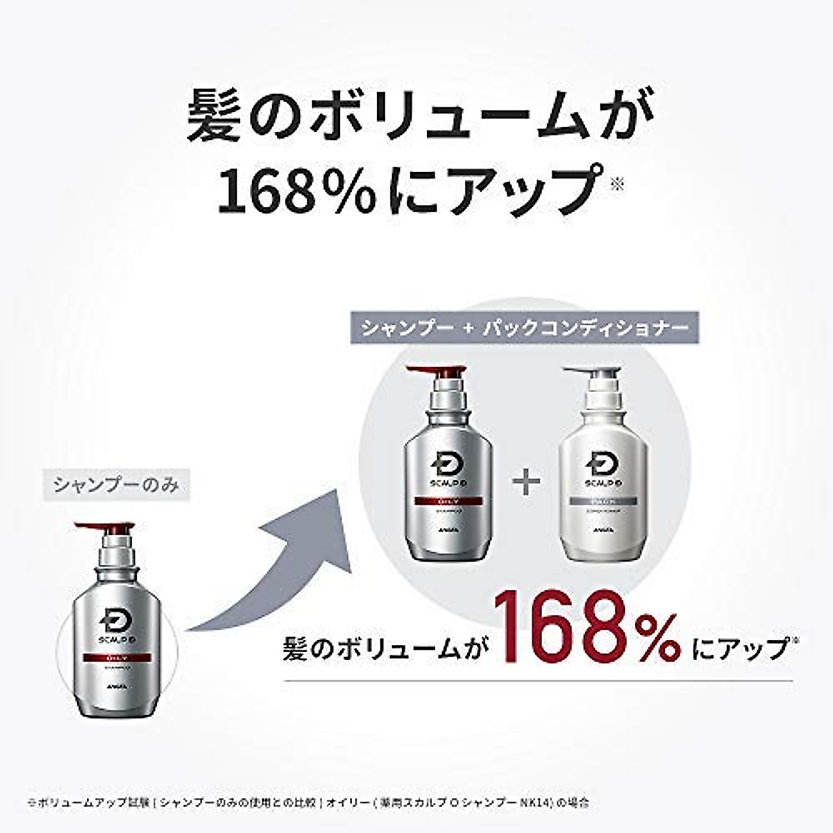 Angfa Scalp D Medicinal Shampoo for Men Dry skin set (Shampoo & Conditioner) 350ml Japan