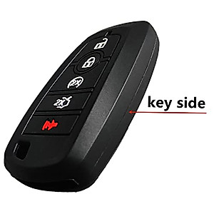 Silicone Key Fob Cover for 2018-2021 Ford Bronco Mustang Fusion Raptor F250 F350 F450 F550 Edge Explorer Expedition M3N-A2C93142600