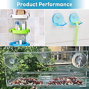 Pawfly 10 Pack Suction Cups 1.2 Inch, PVC Plastic Sucker Without Hooks for Home Kitchen Bathroom Organization Christmas Decoration Window