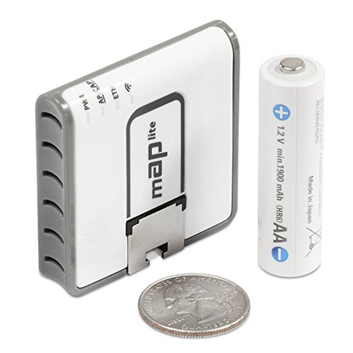 MikroTik RBmAPL-2nD 2GHz mAP lite access point 802.11bgn 2x2 PoE in