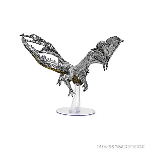 WizKids D&D Icons of The Realms: Adult Silver Dragon