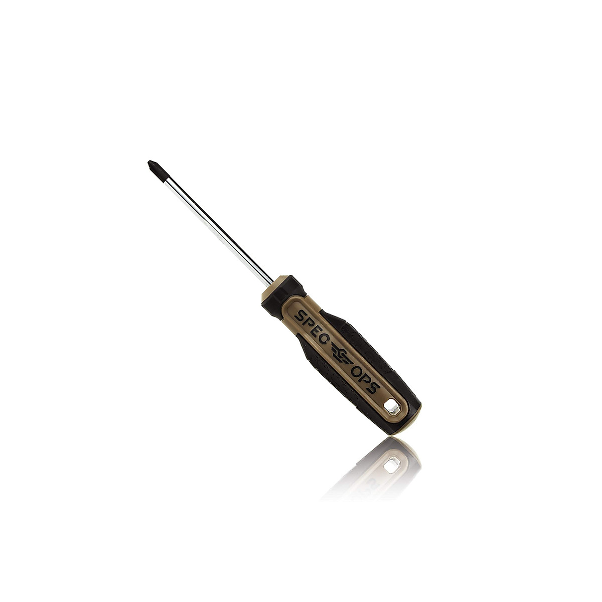 Spec Ops Tools Phillips Screwdriver, 2 x 4", Magnetic Tip, Cr-Mo Steel Shaft, 3% Donated to Veterans