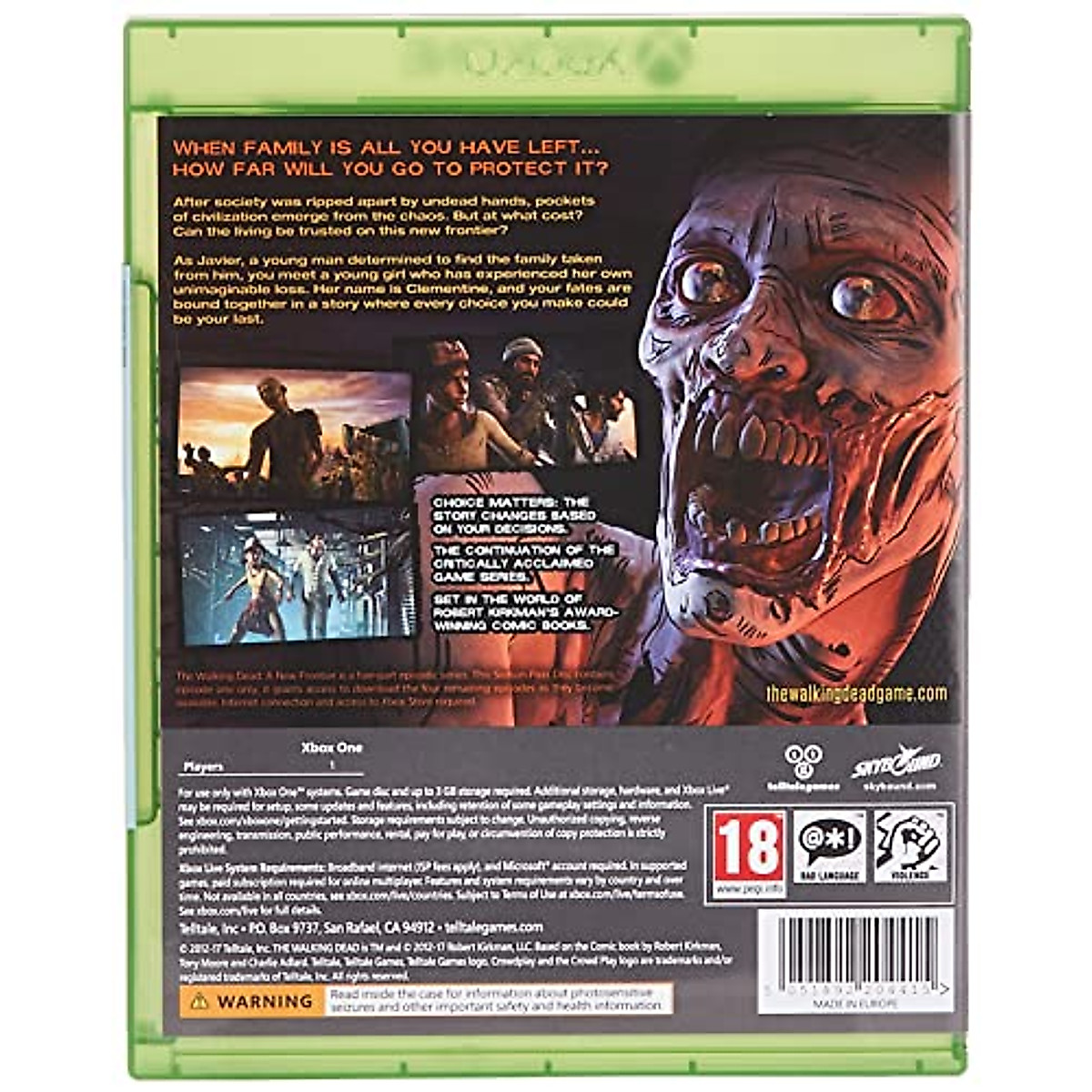 The Walking Dead - Telltale Series: The New Frontier (Xbox one)