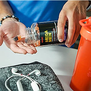 GNC Mega Men Gummy Multivitamin | Supports Energy, Metabolism, and Immune System, Gluten Free | Mixed Berry | 120 Gummies