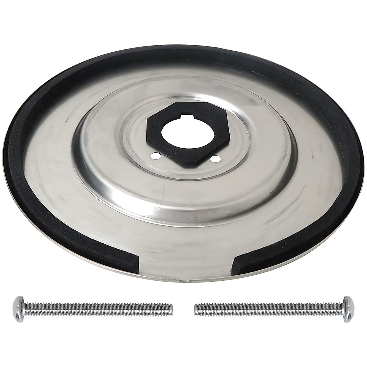 Vicue New Version Escutcheon Replacement for Moen 16090 Chateau Collection, for One-Handle Tub and Shower Faucets, Brushed Nickel