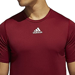 Mens Adidas Collegiate Burgundy/White Creator Short Sleeve T-Shirt - S