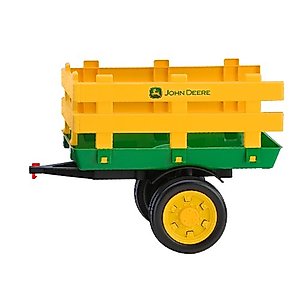 Peg Perego John Deere Stakeside Trailer Ride On, Green