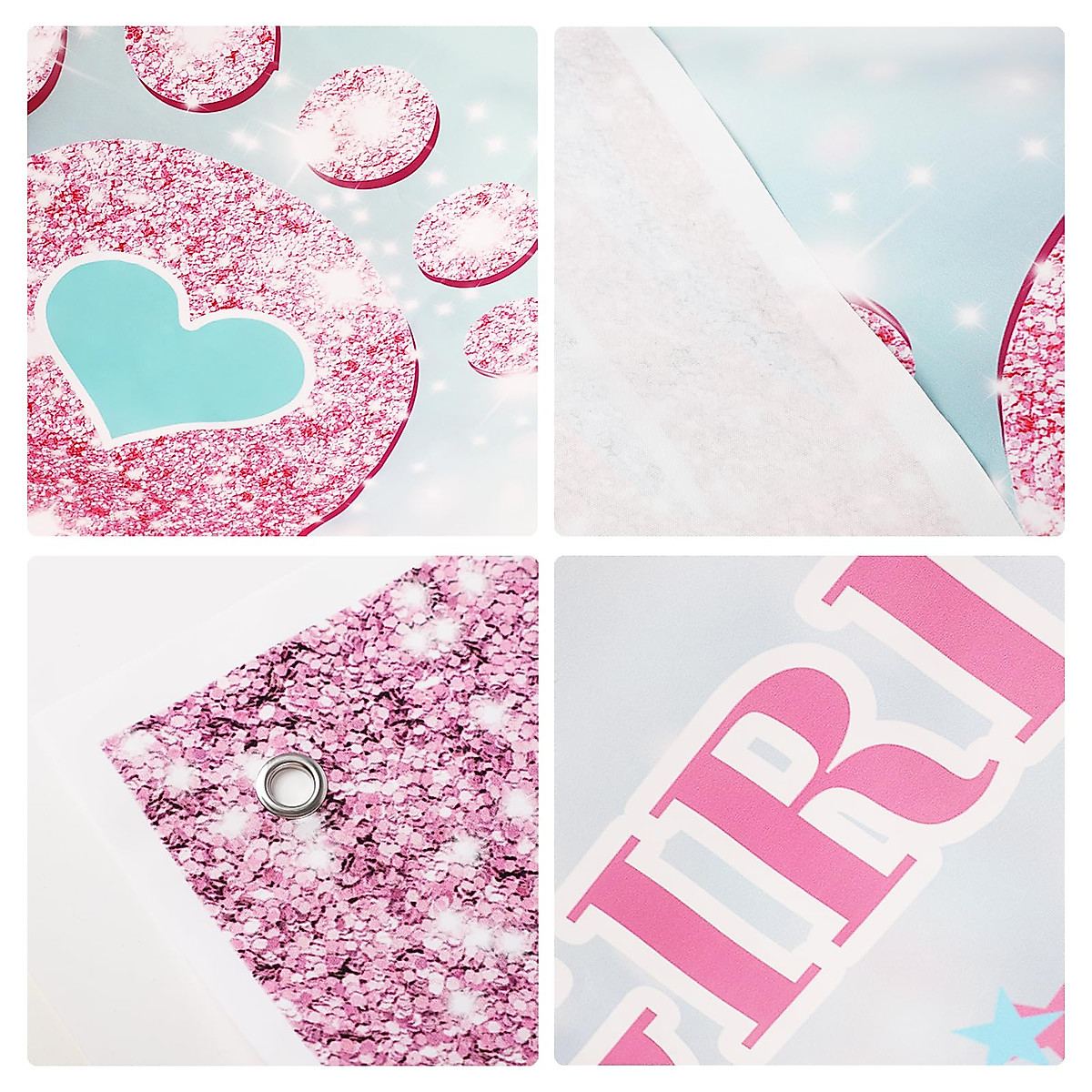 Gender Reveal Backdrop Boy or Girl - Gender Reveal Decorations Party Supplies 70.8 x 47.2 Inch Gender Reveal Background Backdrop Blue Pink Gender Party Reveal Banner What Will Baby Be Banner