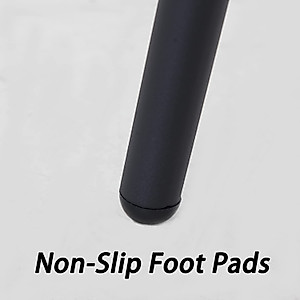 kevinplus 70'' White Dining Table Slate Kitchen Dining Table with Sintered Stone Top, Modern Mid-Century Rectangular Conference Table for Office, Living Room Dinner Table, Metal Legs, White & Gold