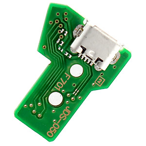 Deal4GO Replacement JDS-050 v5 12 pin Micro USB Charging Port Charger Socket Board FJDS-055 for Sony PS4 Dualshock Controller